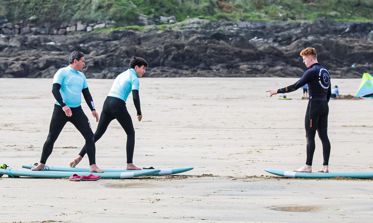 Beginner/Intermediate Private Surf Lesson on Fistral Beach - adventuro