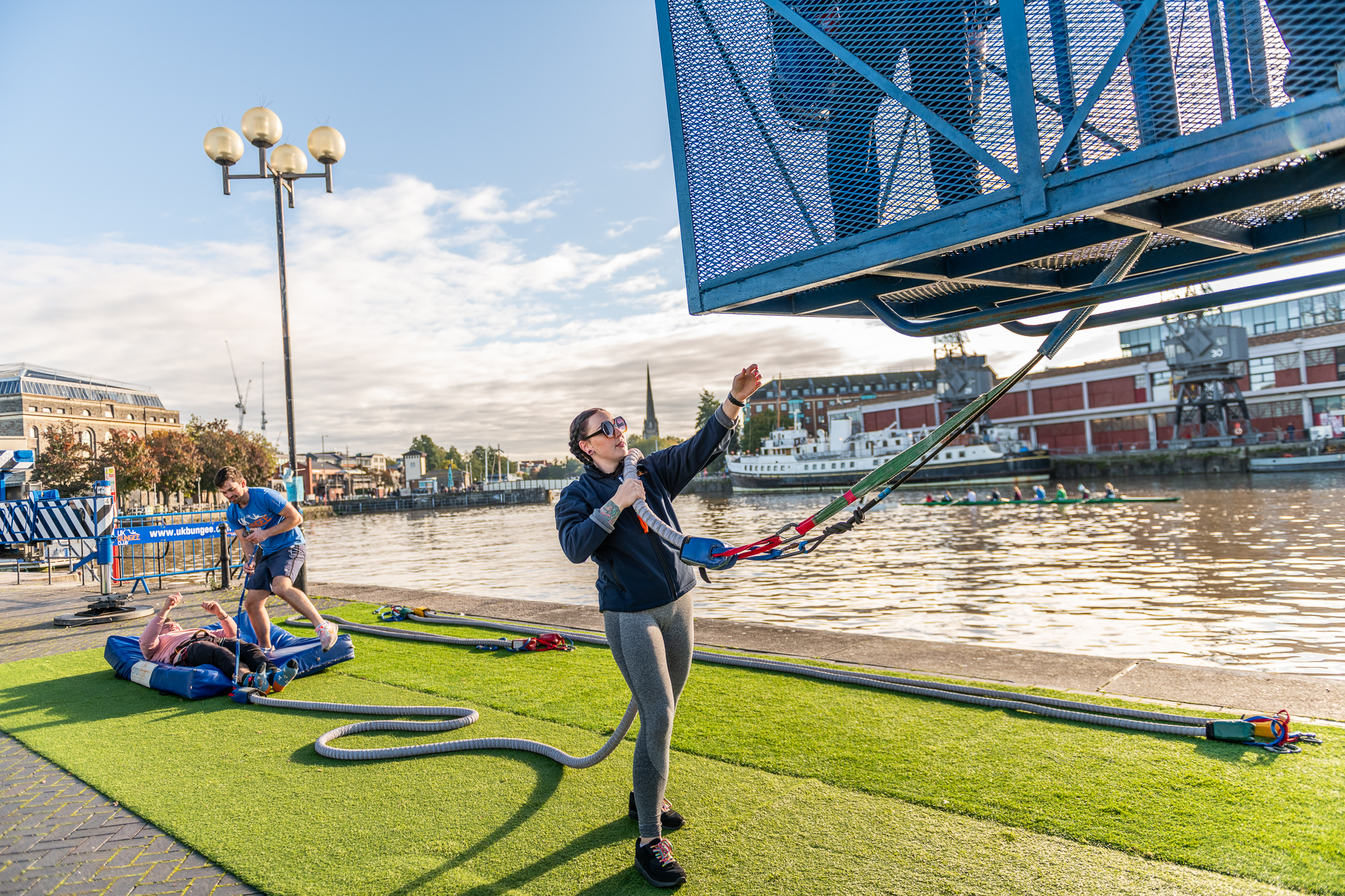 160ft Bungee Jump in Bristol, The Grove - adventuro