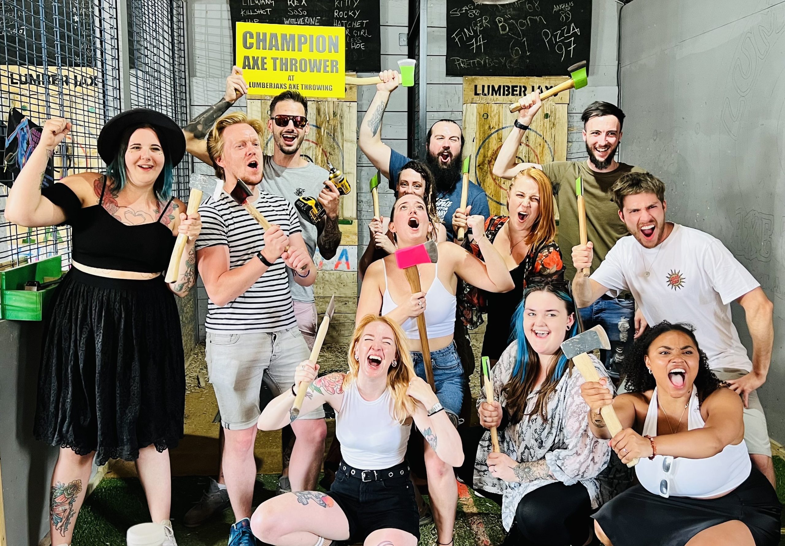 Social Axe Throwing Session in Nuneaton, Warwickshire - adventuro