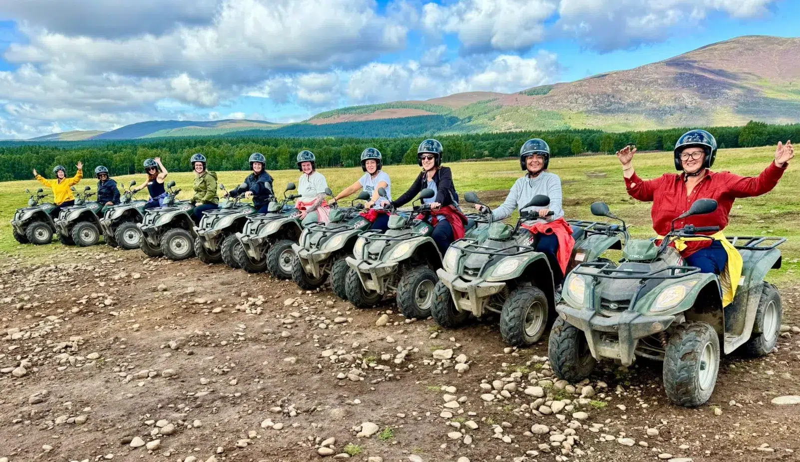 Ladies Only SUP, Hiking and Quad Bike Weekend in Aviemore - adventuro