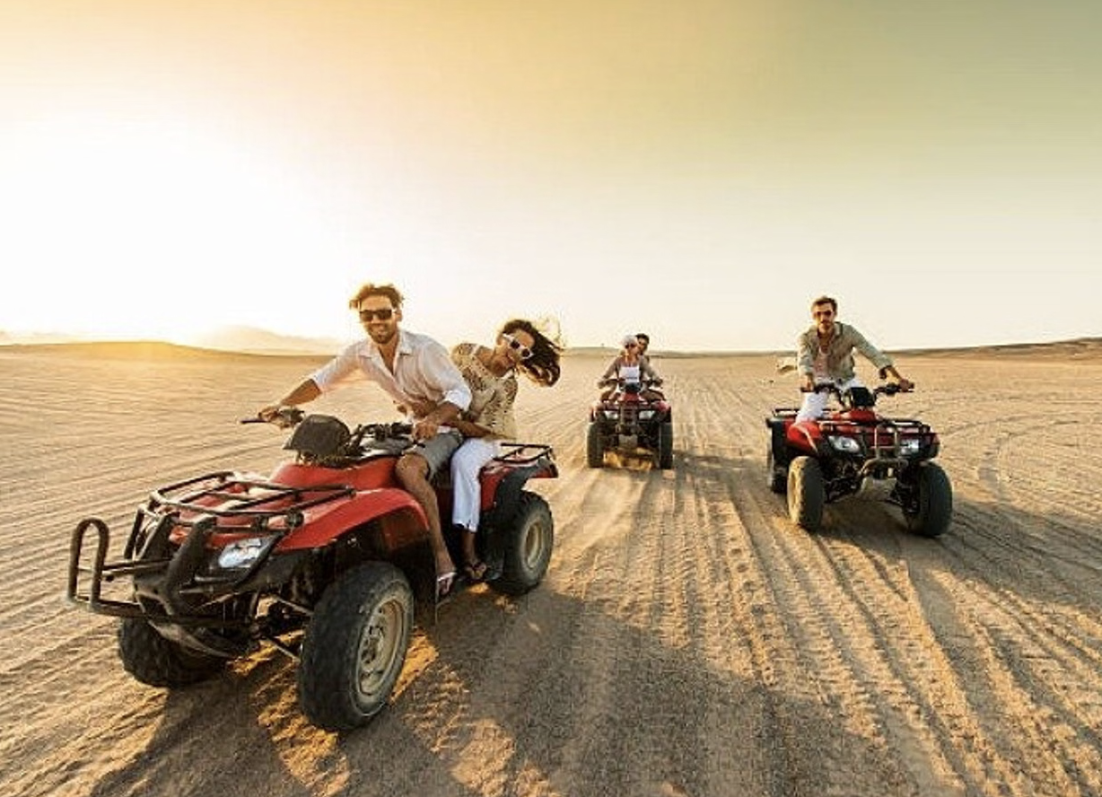 ATV Quad Bike Desert Safari with Camel Ride in Marsa Alam - adventuro