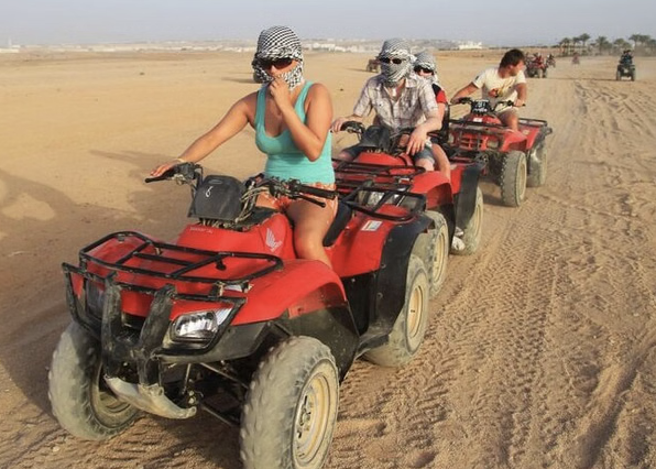 ATV Quad Bike Desert Safari with Camel Ride from Hurghada - adventuro