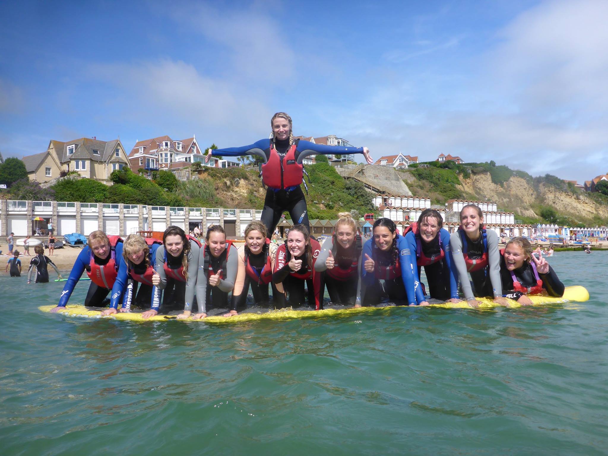 SUP, Jumbo SUP & Kayaking in Sandbanks, Poole – Designed for Hens - adventuro
