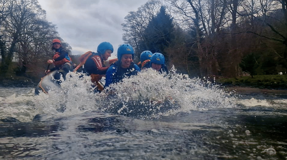 Whitewater Rafting on the River Dee, Llangollen - adventuro