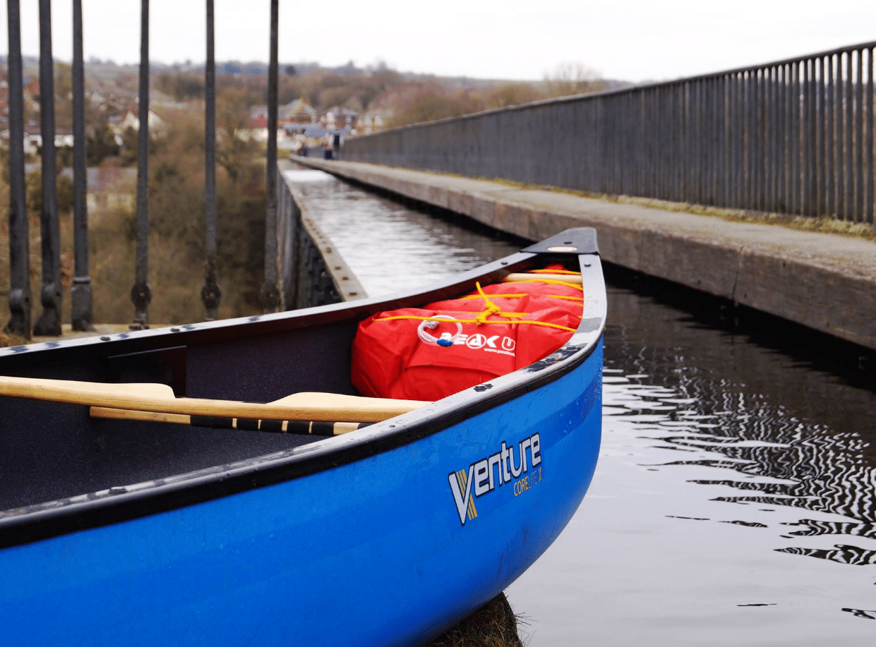 Canoe Aqueduct Cruise in Llangollen, North Wales - adventuro
