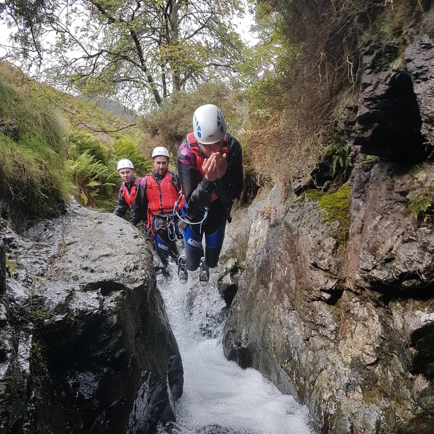 3-Hour Ghyll Scrambling Adventure in the Lake District - adventuro