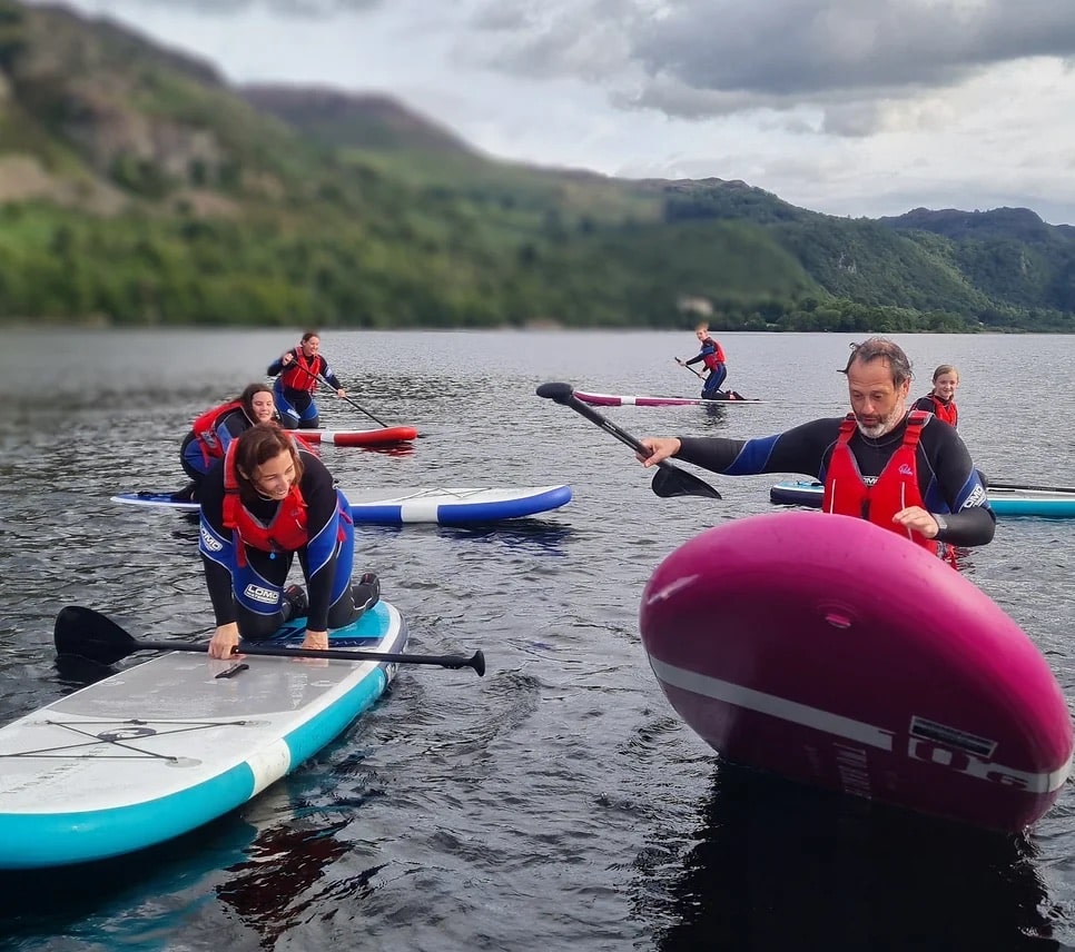 3-Hour Group Paddle Boarding at Derwent Water - adventuro