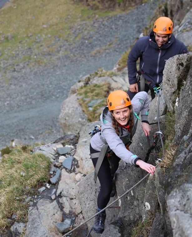 Privately Guided Via Ferrata Route in the Lake District - adventuro