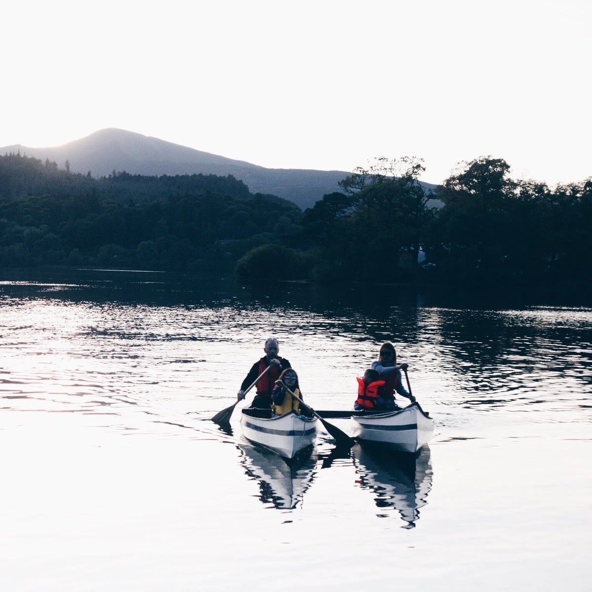 3-Hour Sunset Canoe Tour at Derwent Water - adventuro