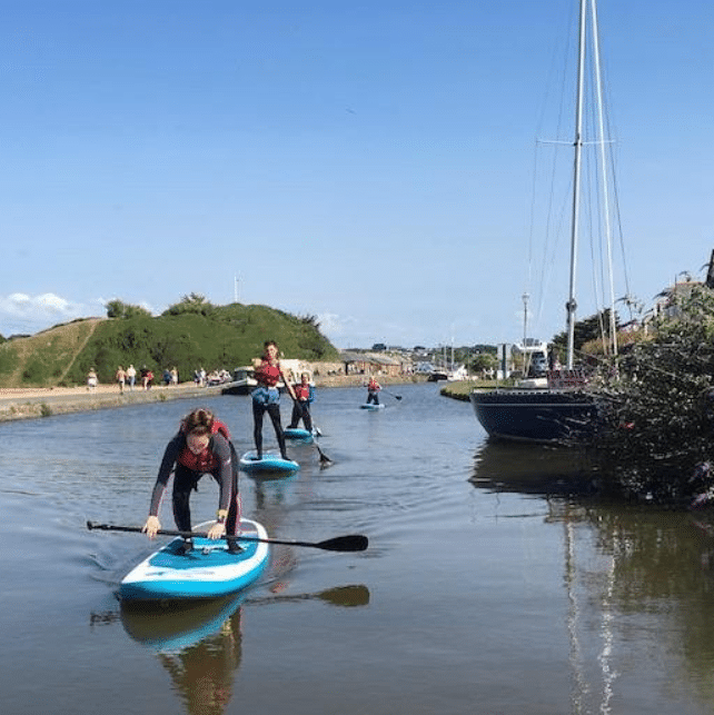 SUP Taster Session in Bude, Cornwall - adventuro