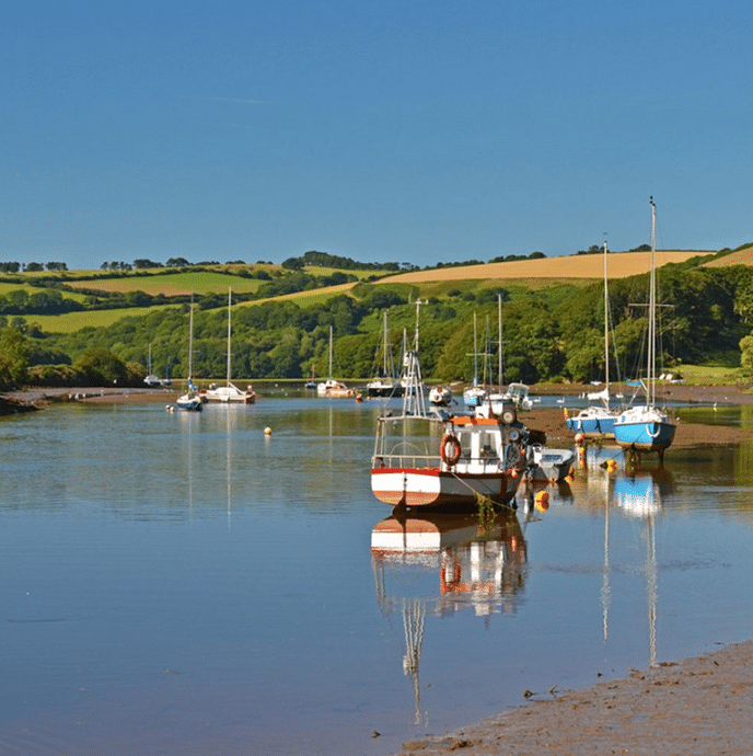 Paddleboard (SUP) Tours on River Avon, Aveton Gifford - adventuro