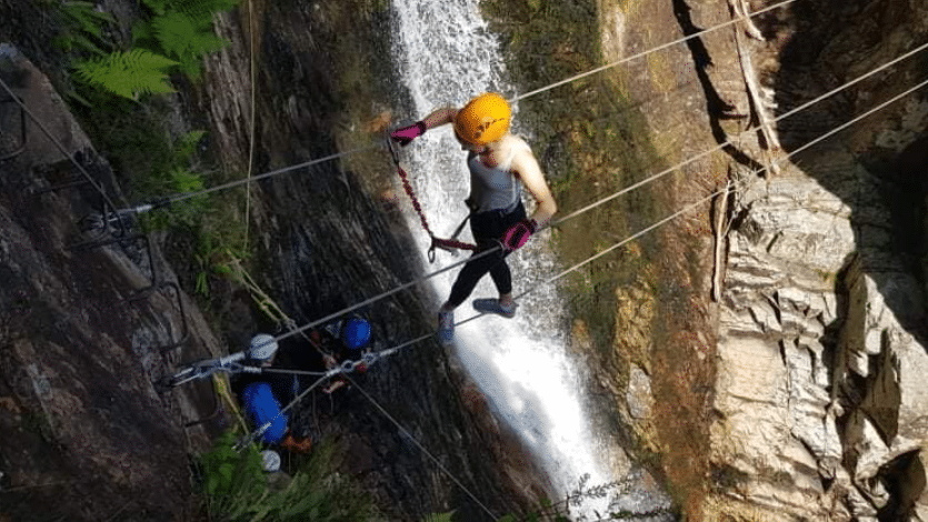 Via Ferrata in Kinlochleven, Scotland - adventuro