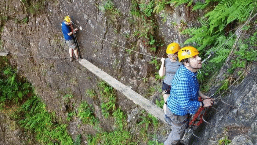 Via Ferrata in Kinlochleven, Scotland - adventuro