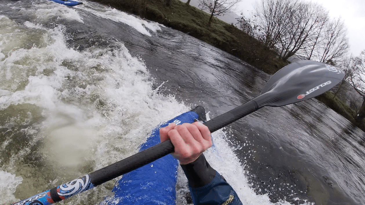 Wild White Water Kayaking on the River Dee, Llangollen - adventuro