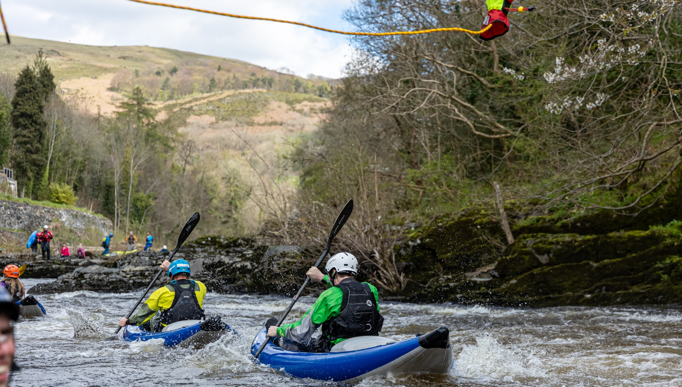 Private White Water Kayak Lesson on the River Dee - adventuro