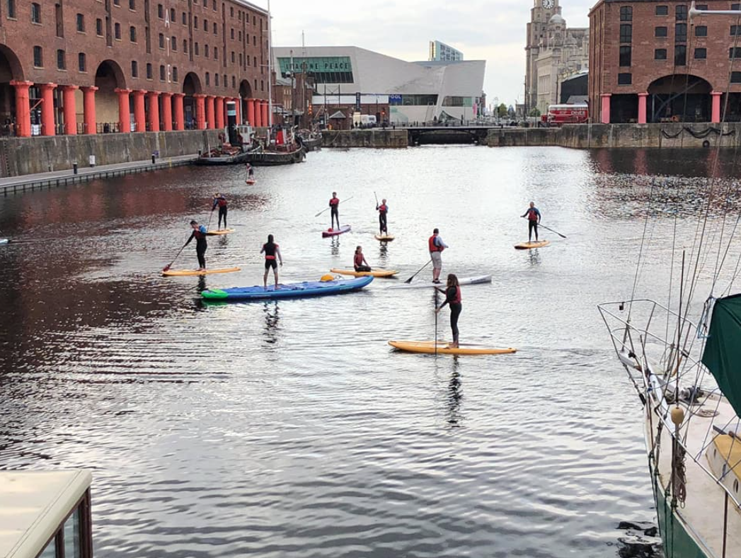 Stand Up Paddleboard (SUP) Hire – Queens Dock, Liverpool | adventuro