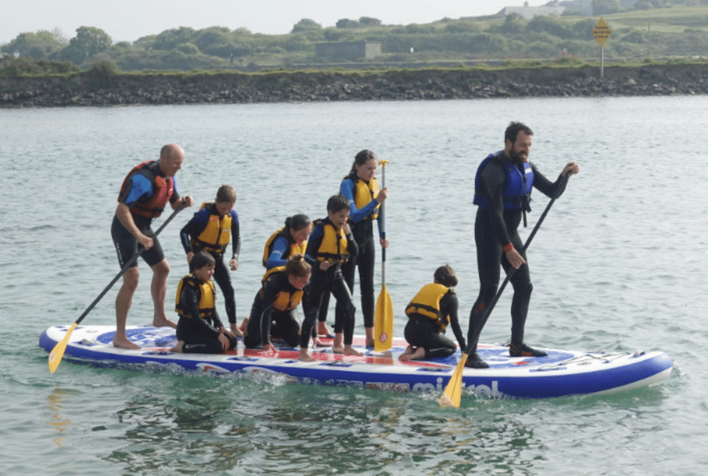 Mega SUP Tour on The Lizard Peninsula - adventuro