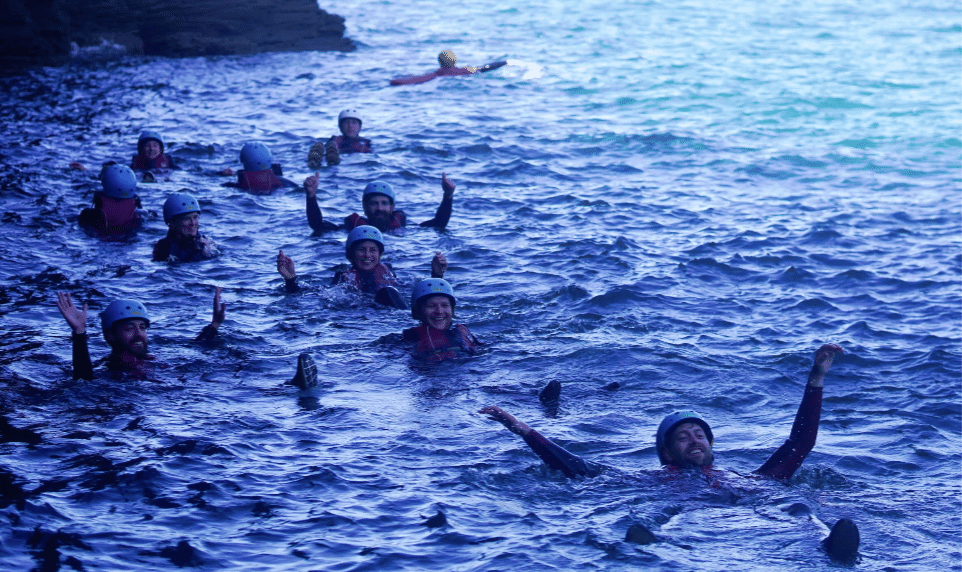 Coasteering in Bossiney Bay, Cornwall - adventuro