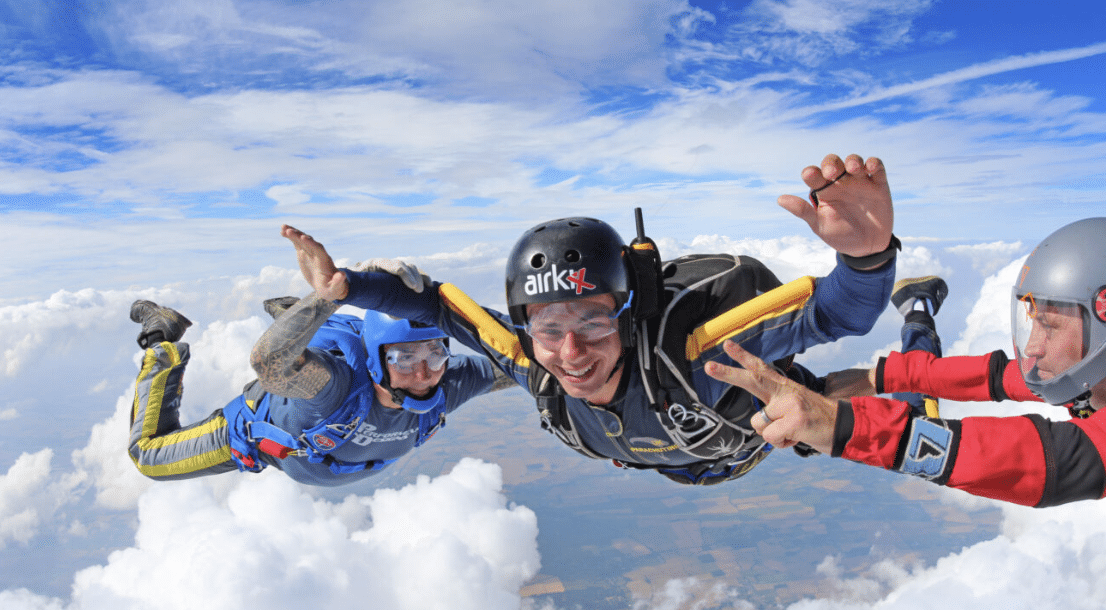 Accellerated Free Fall (AFF) Level 1 Skydiving - adventuro