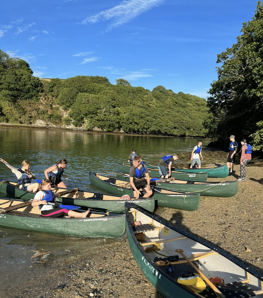 Guided Canoe Trip on the River Fal - adventuro