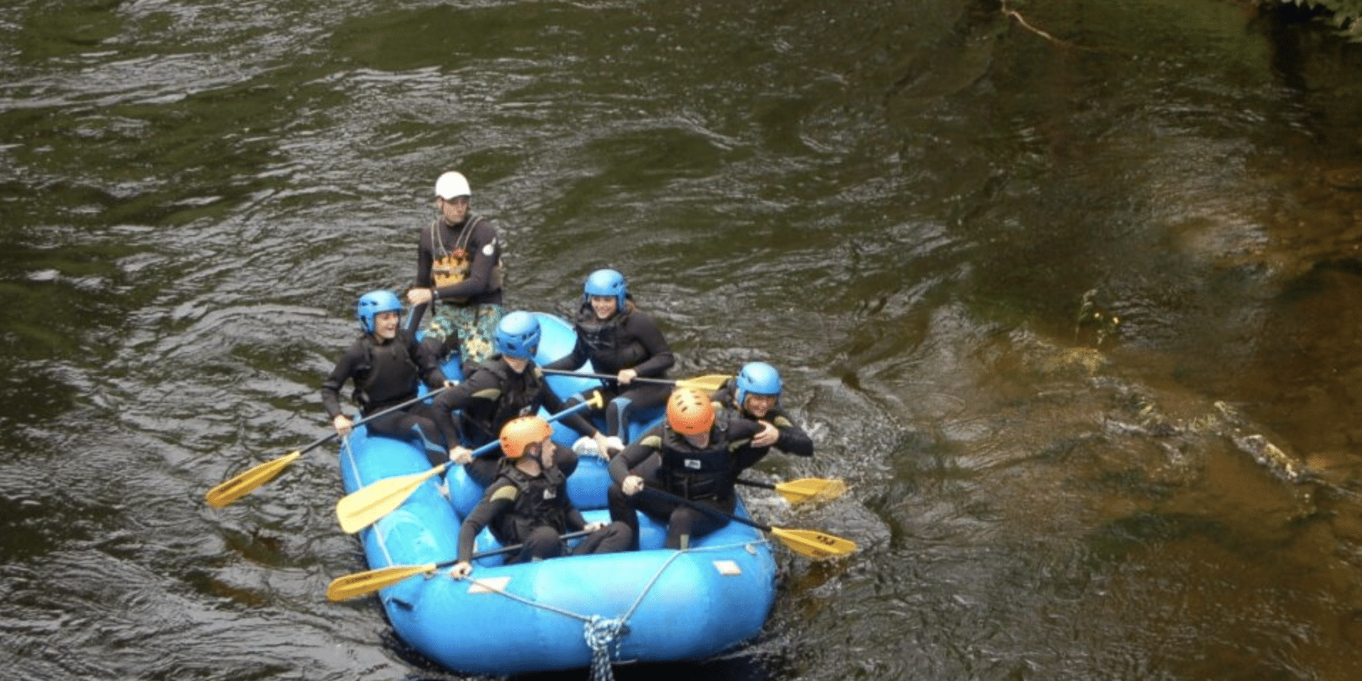 Rafting the River Tay - adventuro