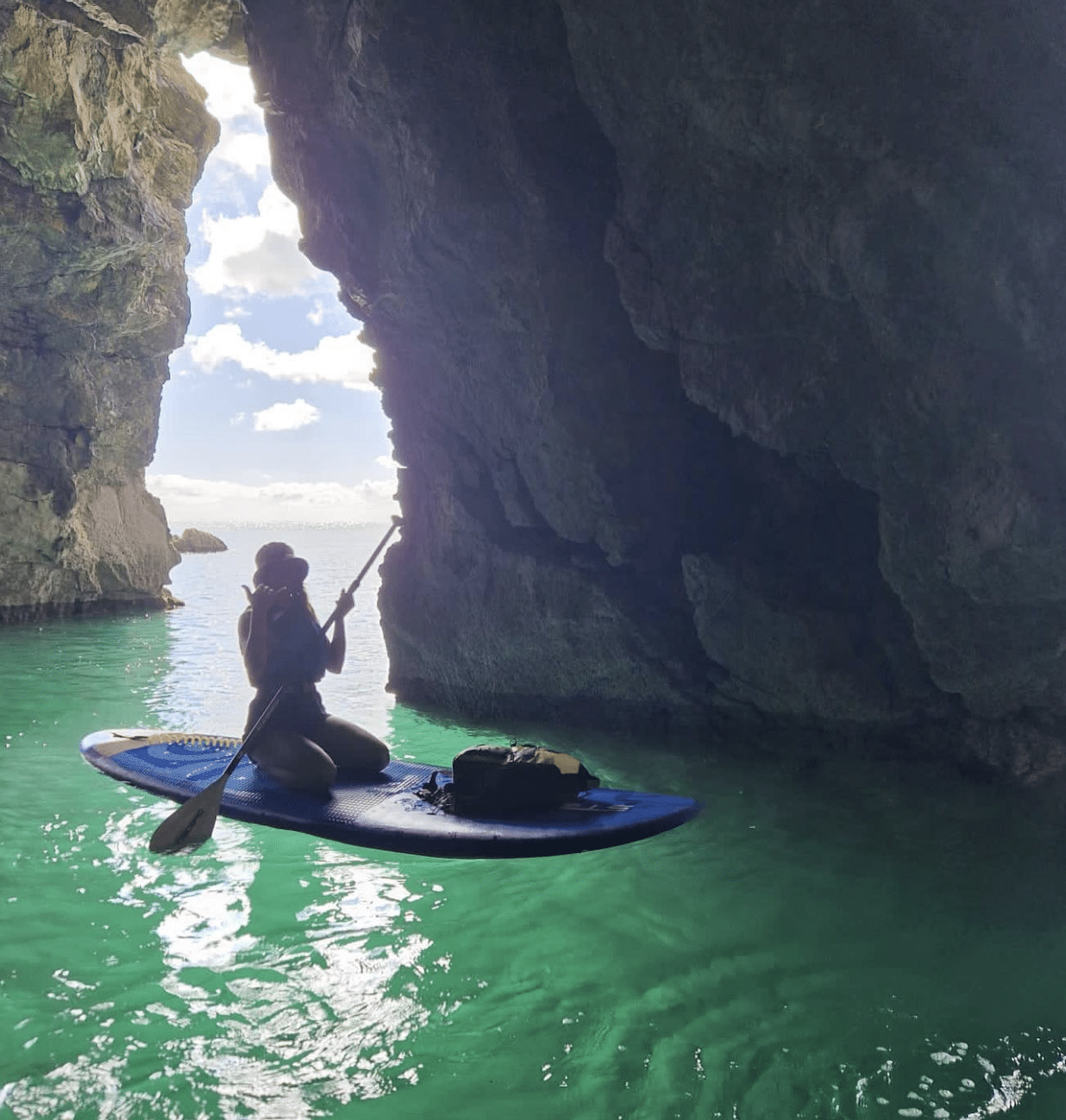 Paddleboarding Tour from Stackpole to Barafundle Bay in Pembrokeshire ...